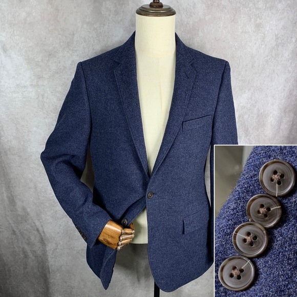 J. Crew Factory | Suits & Blazers | J Crew Blazer Jacket Men 4l Tweed ...